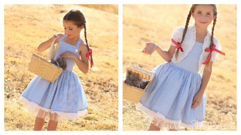 Fabric Dorothy Dress Free Sewing Pattern | Fabric Art DIY