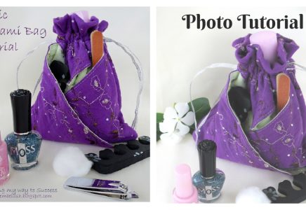 Fabric Forage Bag Free Sewing Pattern | Fabric Art DIY