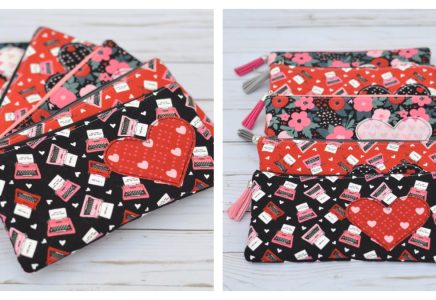 Diy Fabric Quilted Heart Free Sewing Patterns Fabric Art Diy