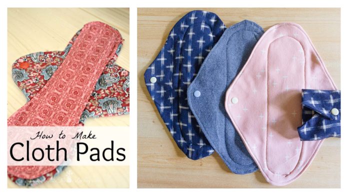 How to Make Fabric Cloth Pads Free Sewing Patterns including Day and ...