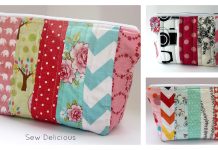 DIY Taco Zipper Pouch Free Sewing Pattern & Tutorial