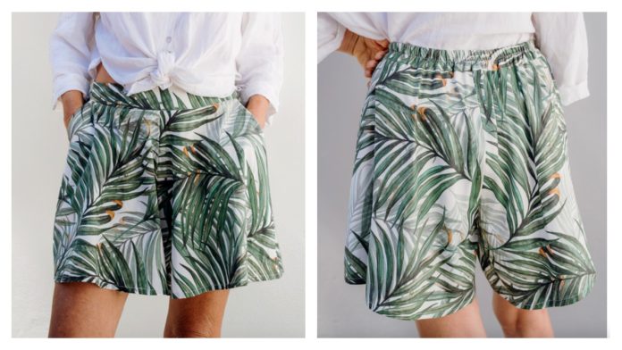 Fabric Skye Shorts Free Sewing Pattern | Fabric Art DIY