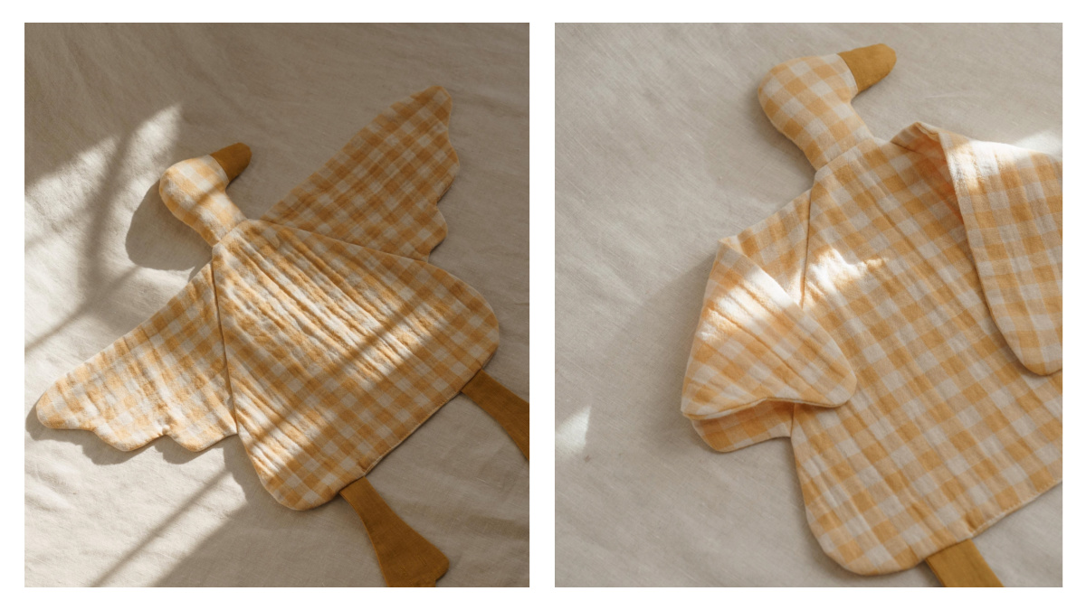 Easy Goose Comfort Blanket Sewing Pattern | Fabric Art DIY